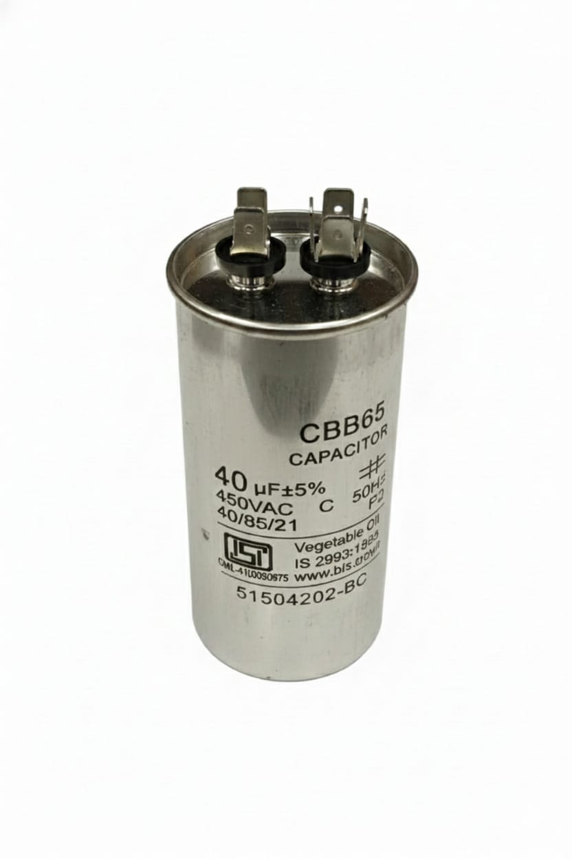 AIR CONDITIONER OUTDOOR COMPRESSOR CAPACITOR 40MFD / 450VAC CODE 5749 ...