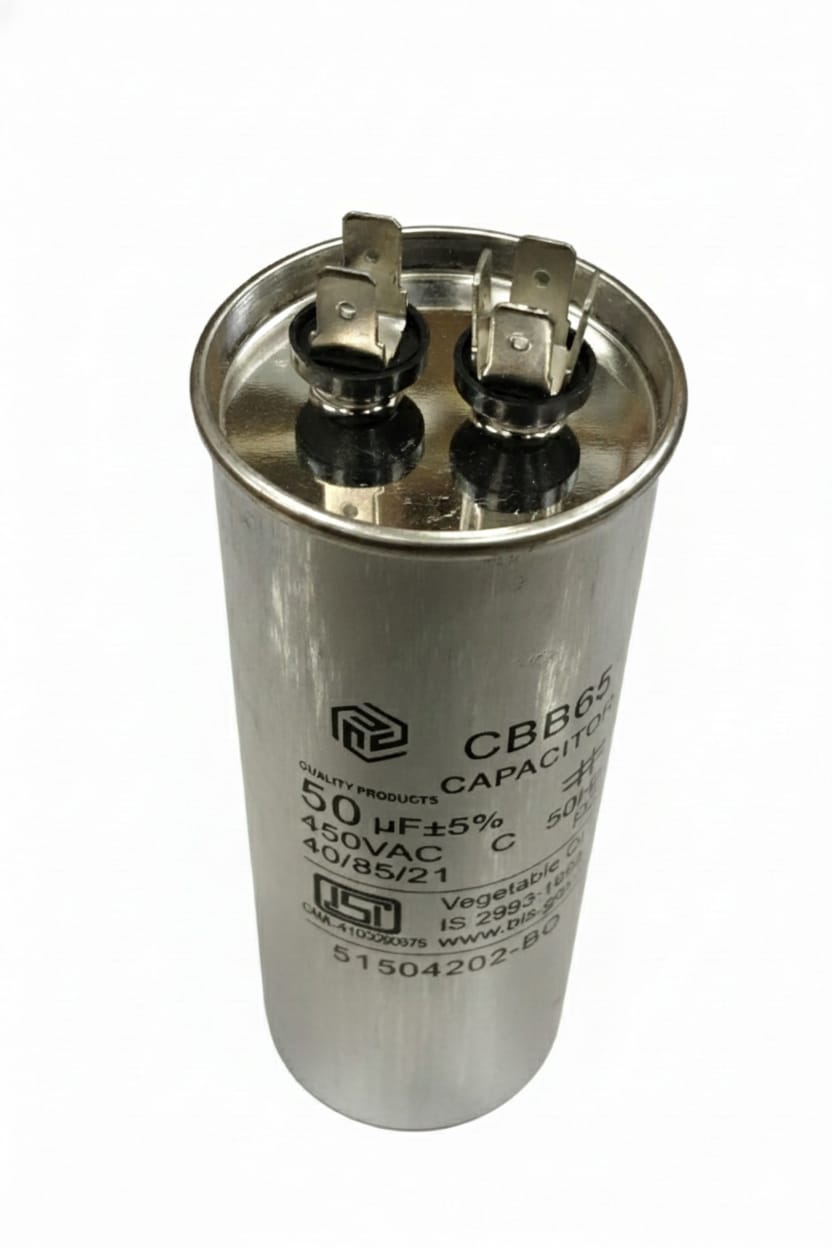 AIR CONDITIONER OUTDOOR COMPRESSOR CAPACITOR 50MFD / 450VAC CODE 5765 ...