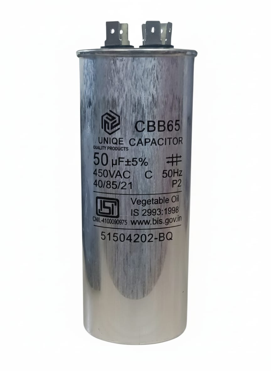AIR CONDITIONER OUTDOOR COMPRESSOR CAPACITOR 50MFD / 450VAC CODE 5765 ...